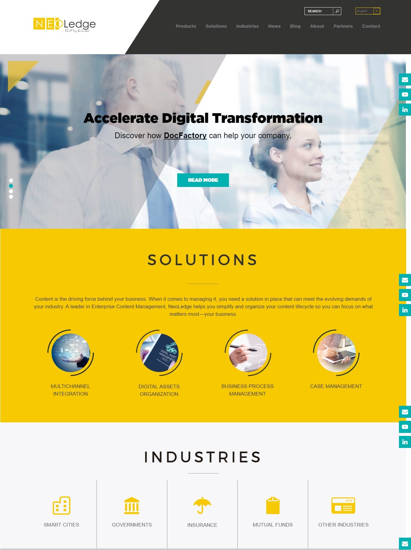 Customer Success: NeoLedge Mutilingual Website Dev | Red Bamboo